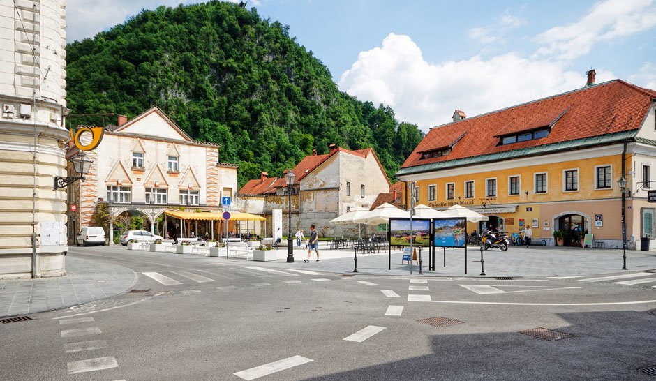 Het meer van Bohinj; Sloveense Alpen