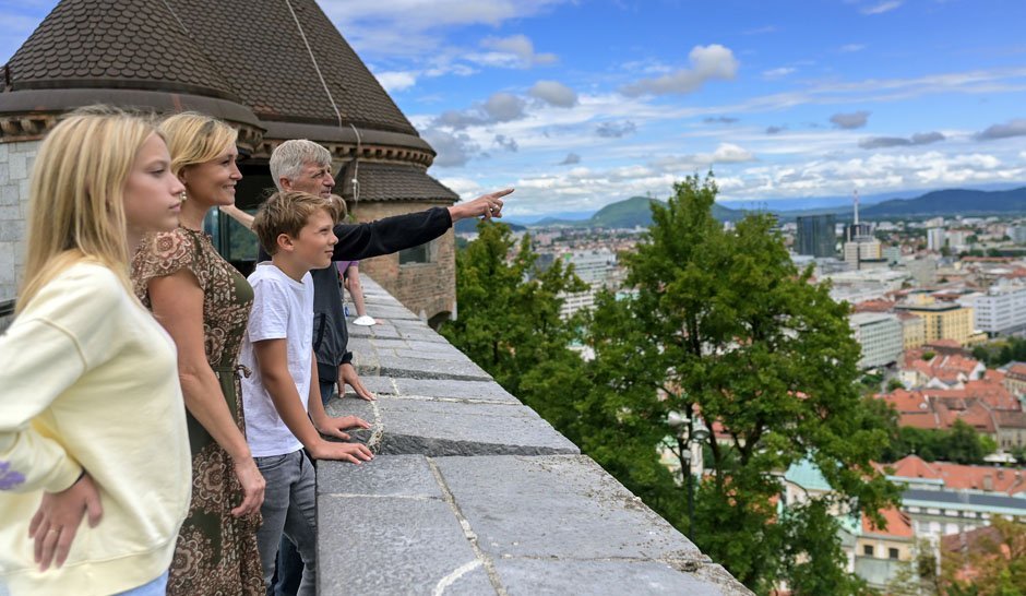 Het meer van Bohinj; Sloveense Alpen